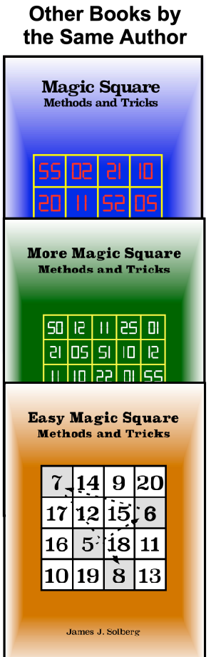 Magic Square Methods and Tricks - Jim Solberg Book – Stevens Magic Emporium