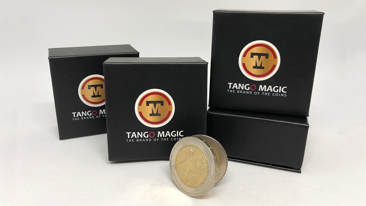 Flipper Coin 2 Euro by Tango Magic – Stevens Magic Emporium
