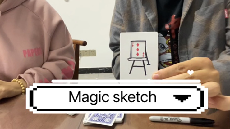 Magic Sketch by Dingding video (Download) – Stevens Magic Emporium