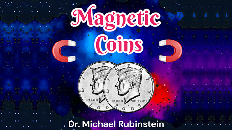 Magnetic Coins by Dr. Michael Rubinstein – Stevens Magic Emporium