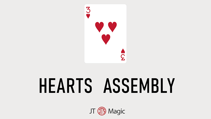 Hearts Assembly by JT – Stevens Magic Emporium