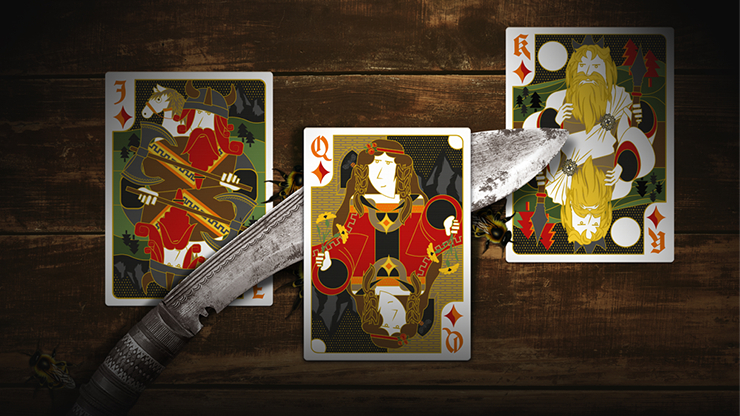 Secret Tale Ragnar White Bee Collector';s Playing Cards – Stevens Magic ...