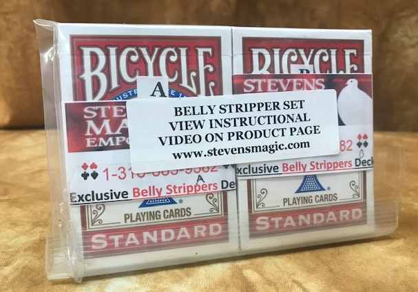 Belly Stripper Combo Decks - SME Private Brand - RED – Stevens Magic ...