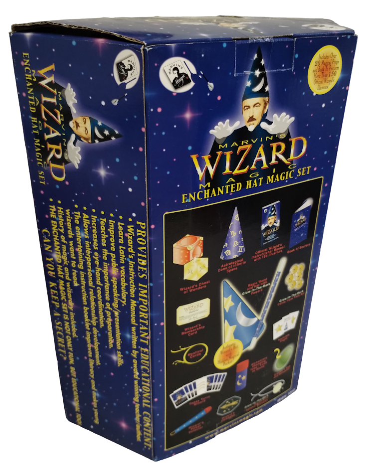 Marvin's Wizard Magic Enchanted Hat Magic Set - Smith Estate – Stevens ...