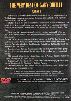 Very Best of Gary Ouellet V1 by L & L Publishing – Stevens Magic Emporium