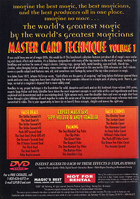 Master Card Technique V1, World's Greatest Magic – Stevens Magic Emporium