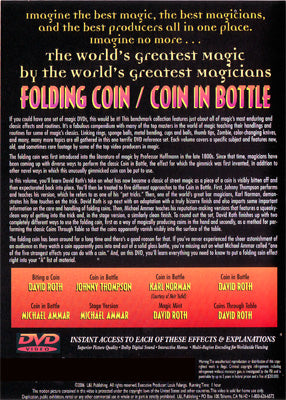 Folding Coin - Coin In Bottle, World's Greatest Magic – Stevens Magic ...