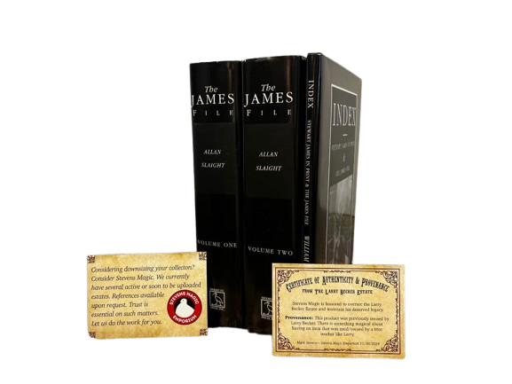 The Complete James Files - 3 Book Set - Allan Slaight - Larry Becker E ...