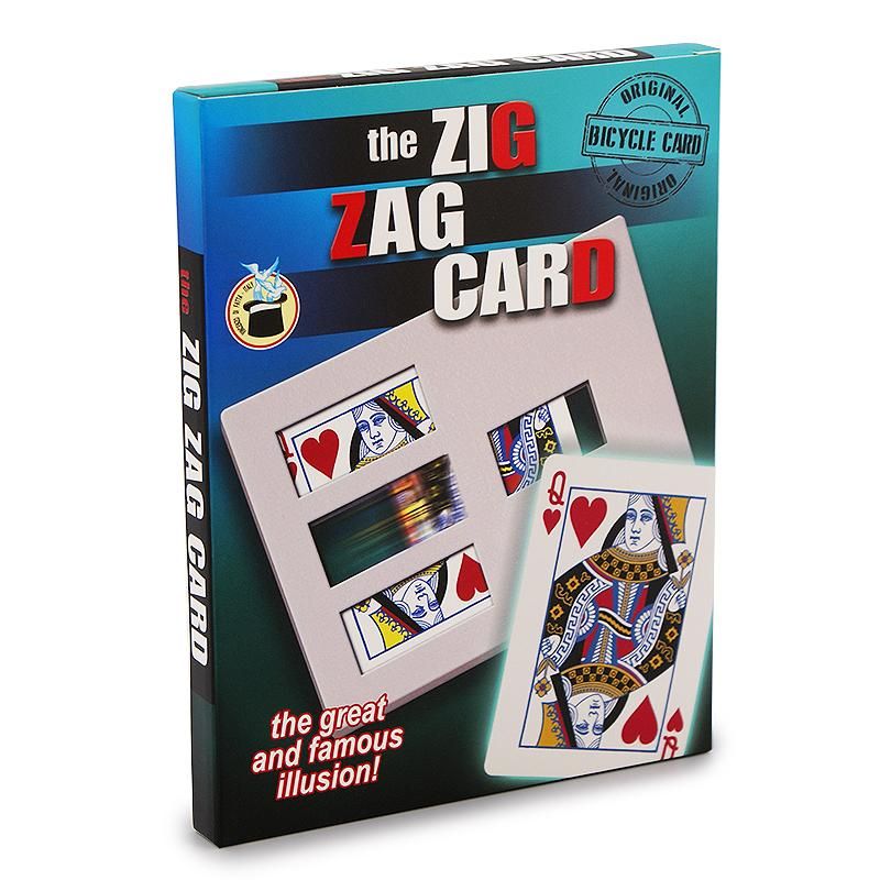 Zig Zag Card (Bicycle) – Stevens Magic Emporium